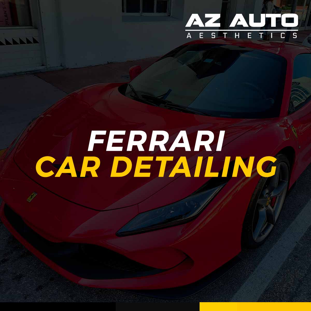 Arizona’s Best-Rated Ferrari Detailing Services